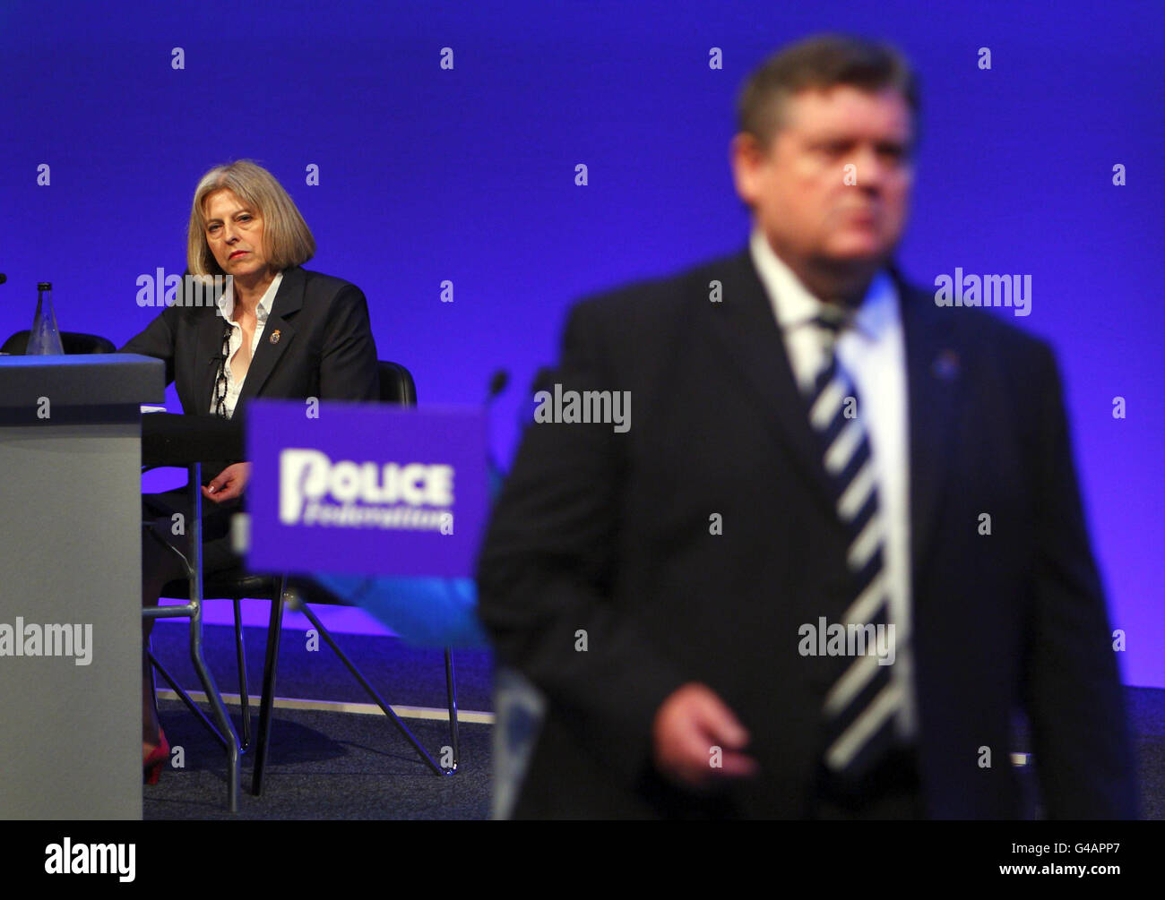 Police Federation conference Stock Photo - Alamy