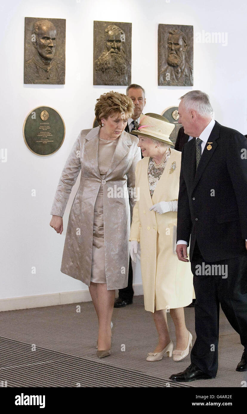 President irish republic mary mcaleese queen elizabeth ii croke park hi ...
