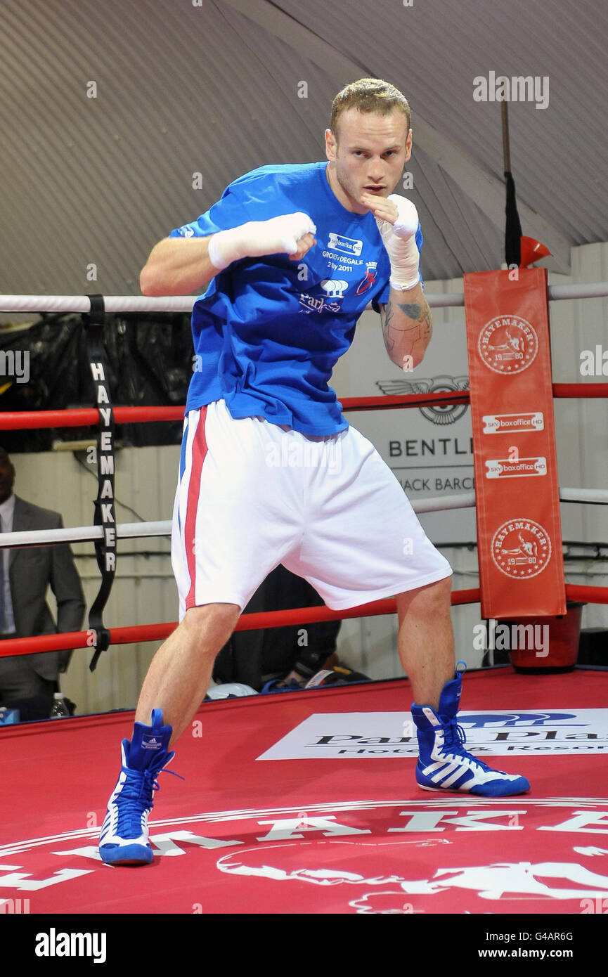 Boxing - George Groves Media Work Out - Railway Arch 116. George Groves ...