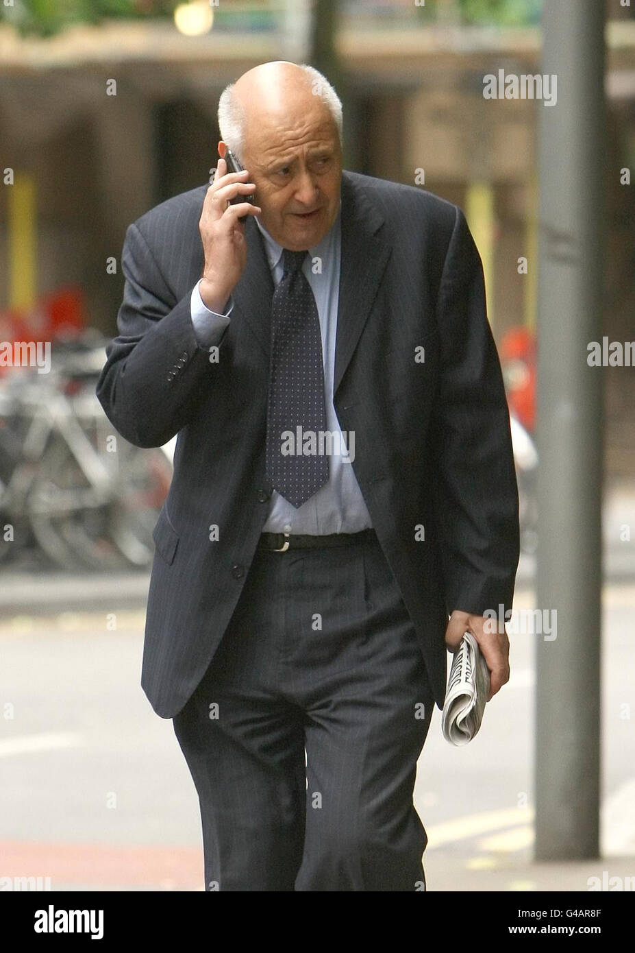 Cyril Gold arrives at Southwark Crown Court, in central London, where ...