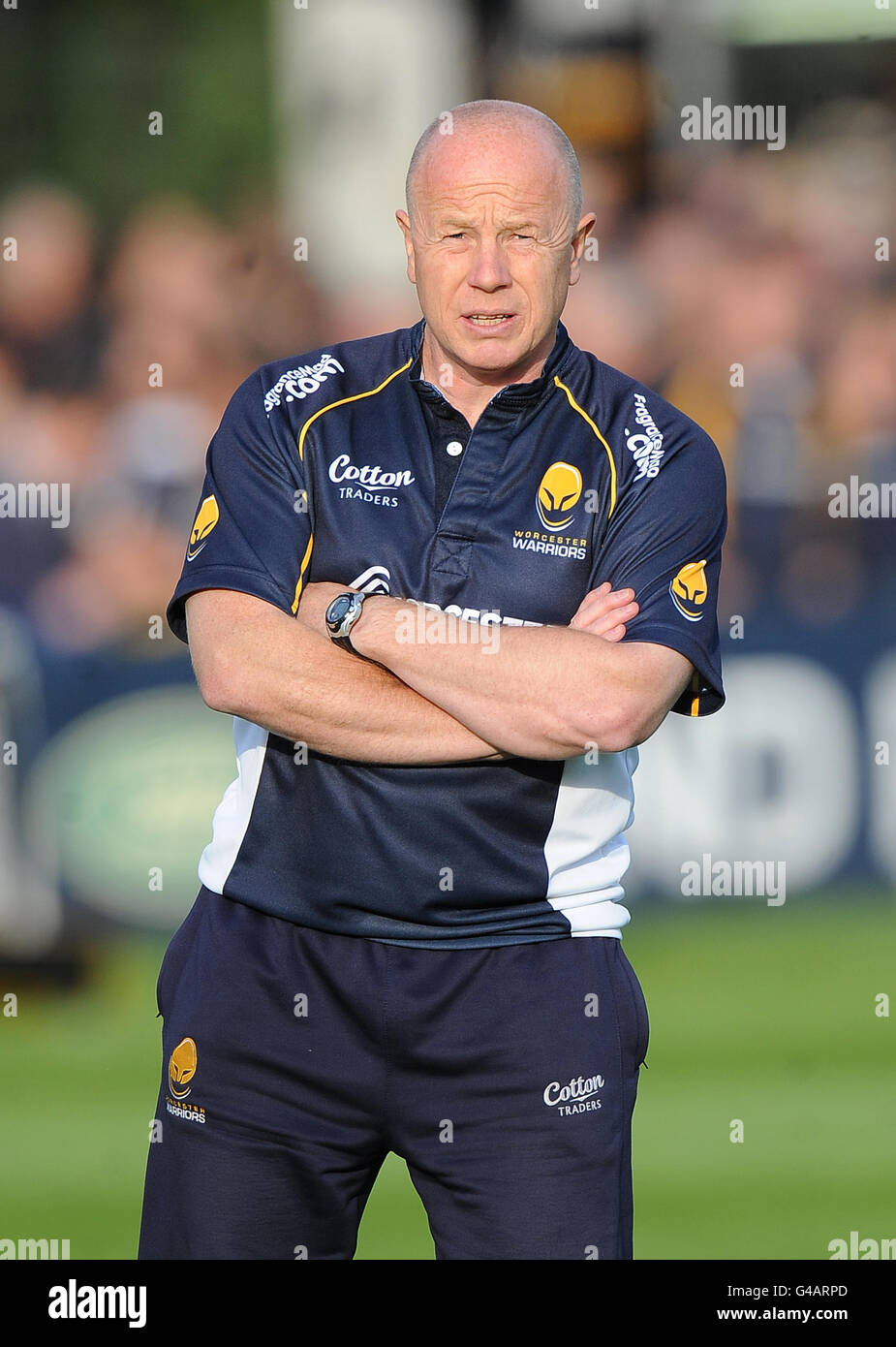 Worcester warriors coach richard hill hi-res stock photography and ...