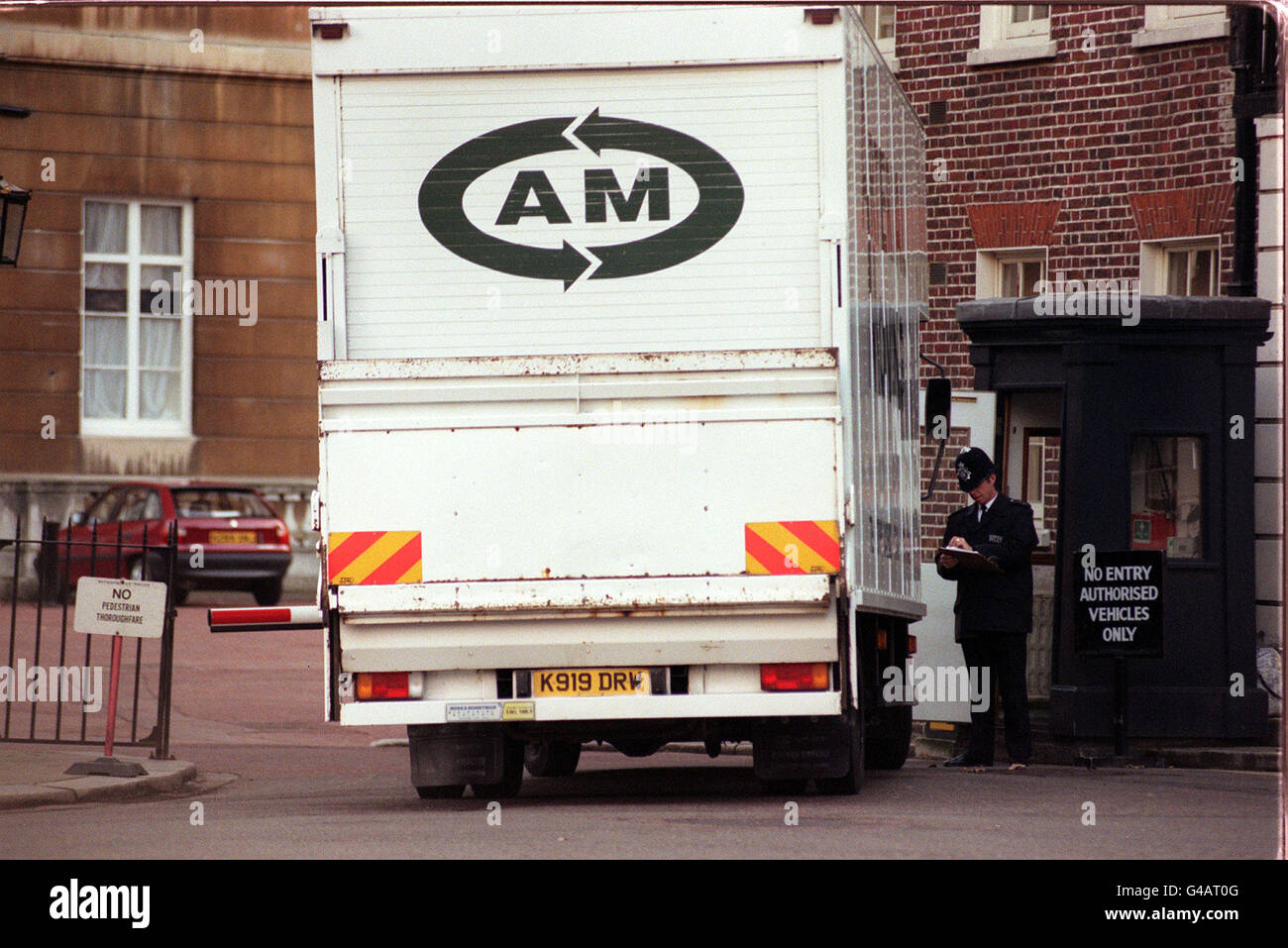 ROYAL Moving/van 2 Stock Photo - Alamy