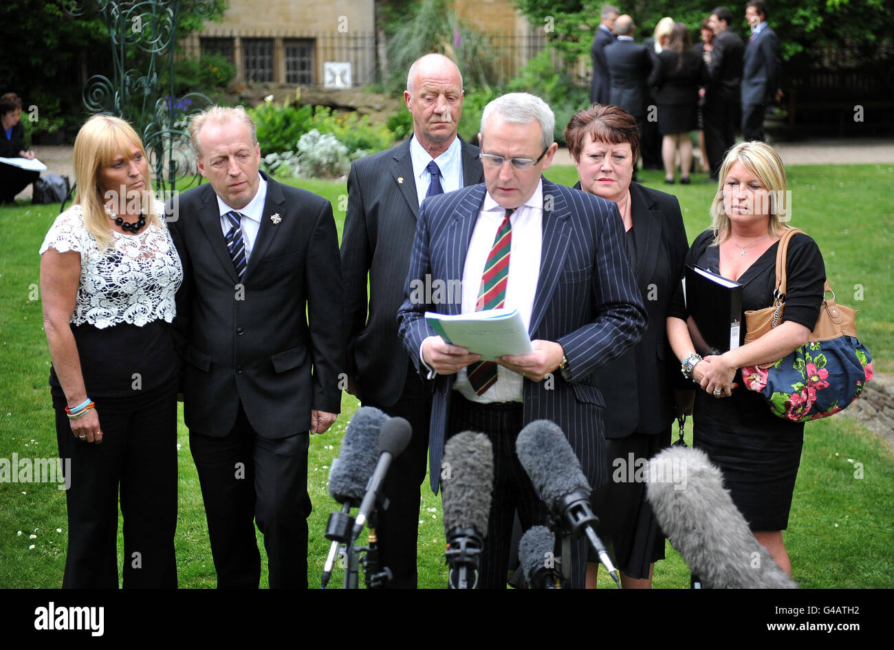 (left to right) Kim and Adrian Major parents of Guardsman Jimmy Major ...