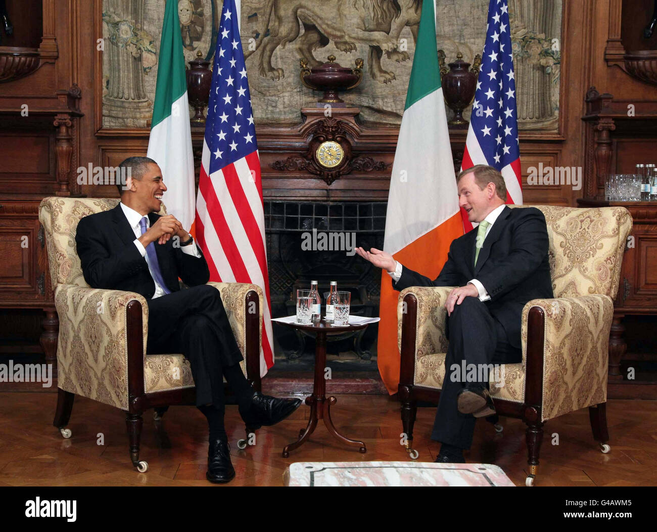 President Obama visit to Ireland - Day One Stock Photo - Alamy