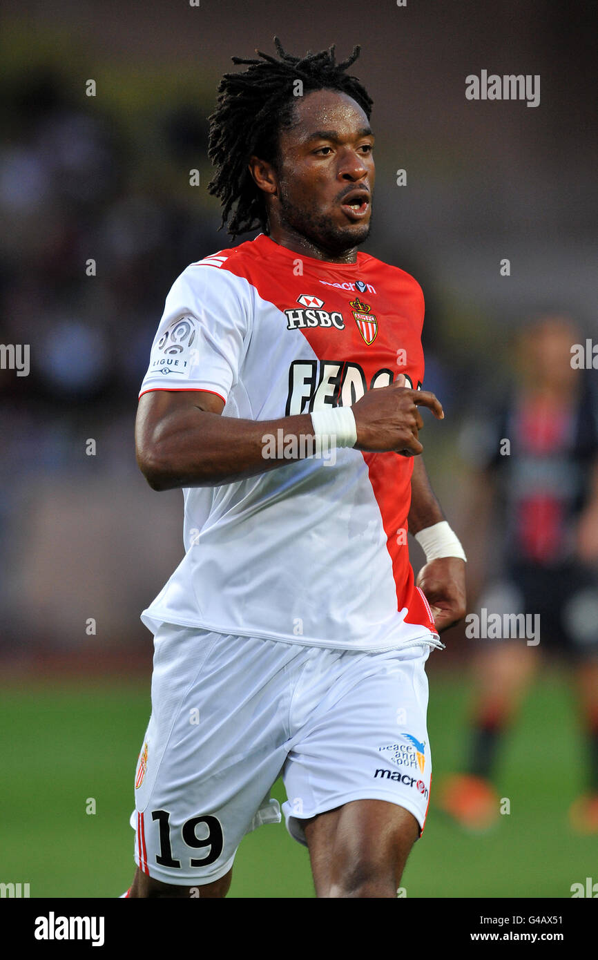 Soccer french ligue as monaco paris saint germain stade louis ii hi-res ...