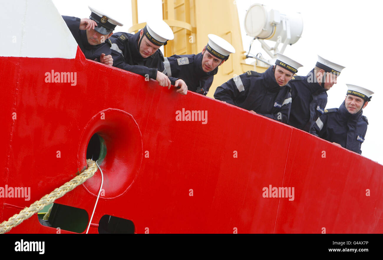 Hms protector hi-res stock photography and images - Alamy