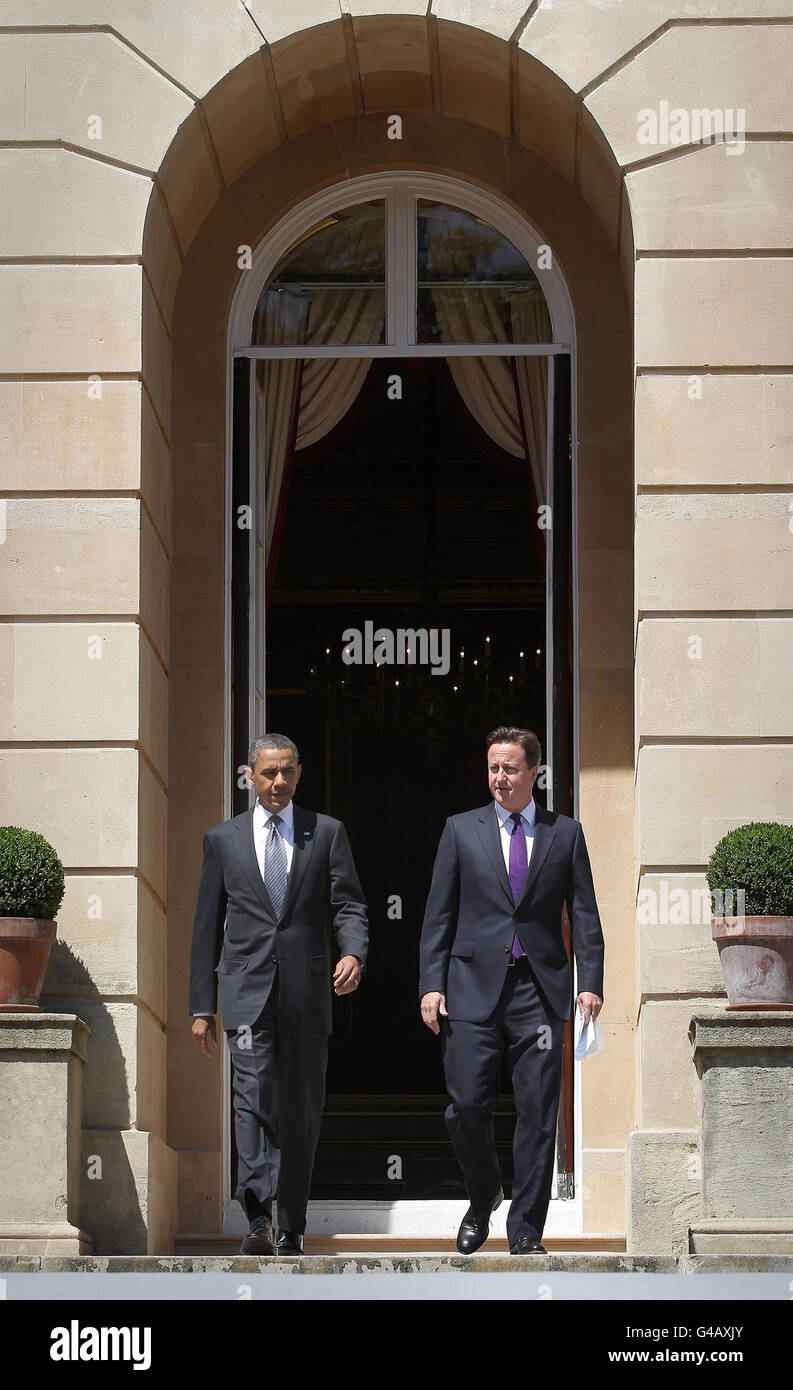 President Obama state visit to UK- Day Two Stock Photo - Alamy