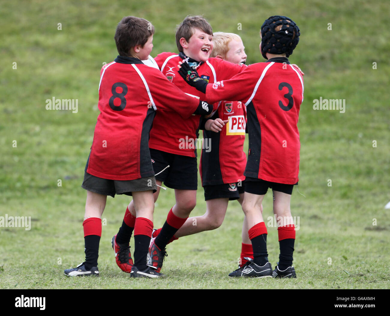 Rugby Union - Forrester Mini Tournament - Craigmount HS Stock Photo - Alamy