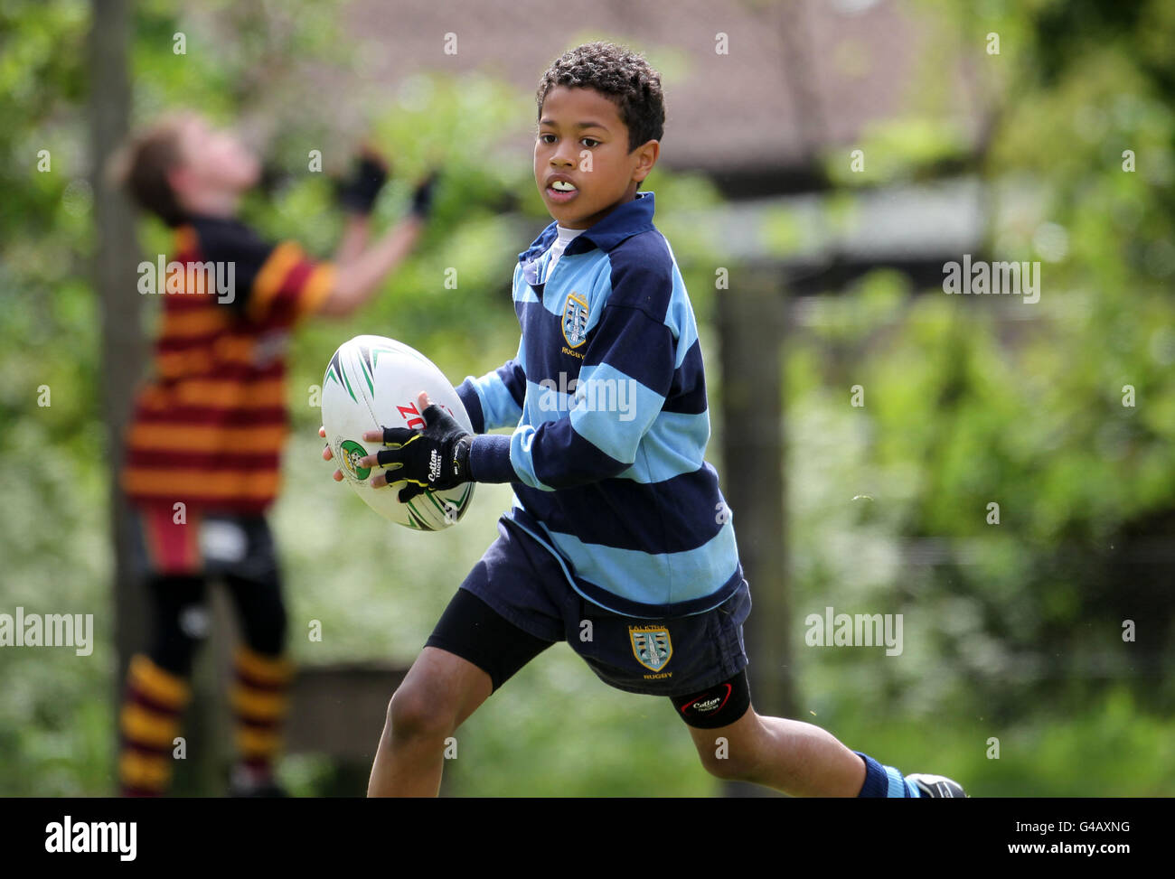 Rugby Union - Forrester Mini Tournament - Craigmount HS Stock Photo - Alamy