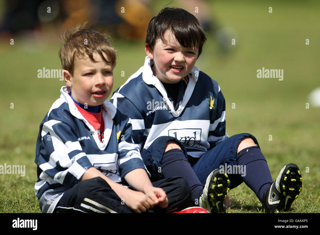 Rugby Union - Forrester Mini Tournament - Craigmount HS Stock Photo - Alamy
