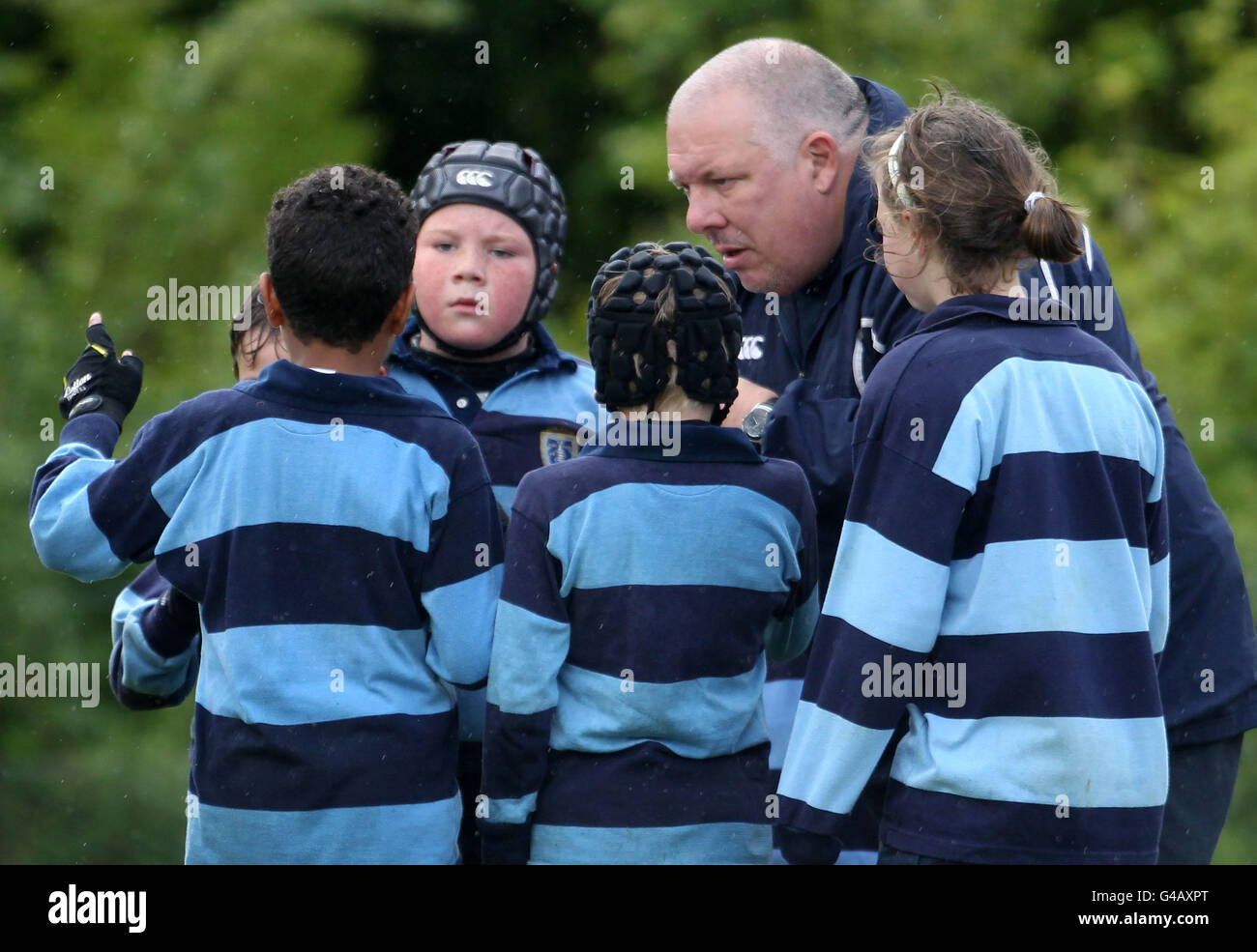Rugby Union - Forrester Mini Tournament - Craigmount HS Stock Photo - Alamy