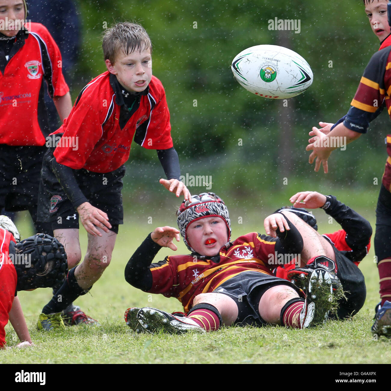 Rugby Union - Forrester Mini Tournament - Craigmount HS. Kids enjoy ...