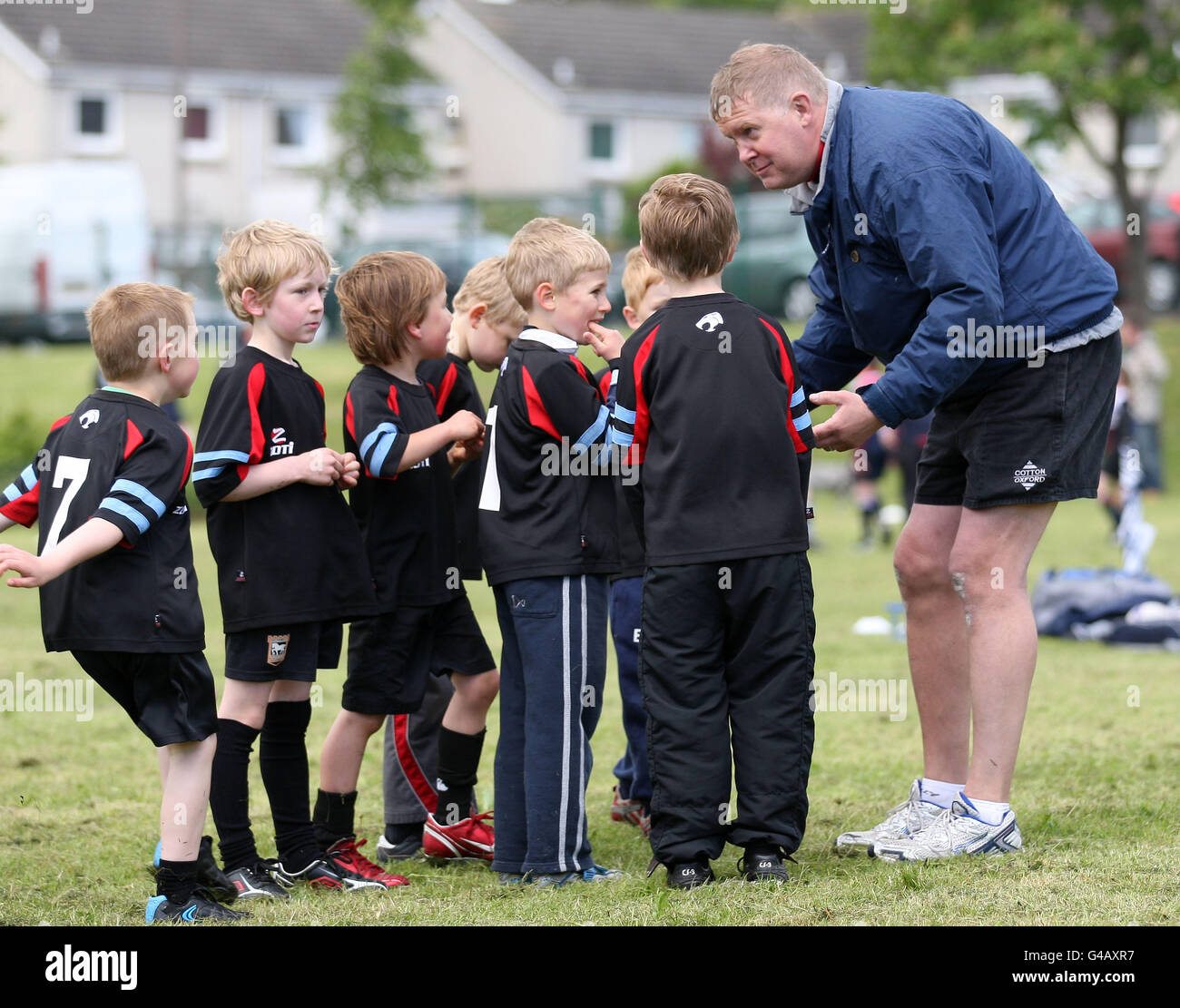 Rugby Union - Forrester Mini Tournament - Craigmount HS Stock Photo - Alamy