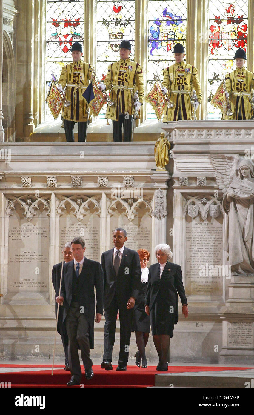 Nelson mandela state visit uk hi-res stock photography and images - Alamy