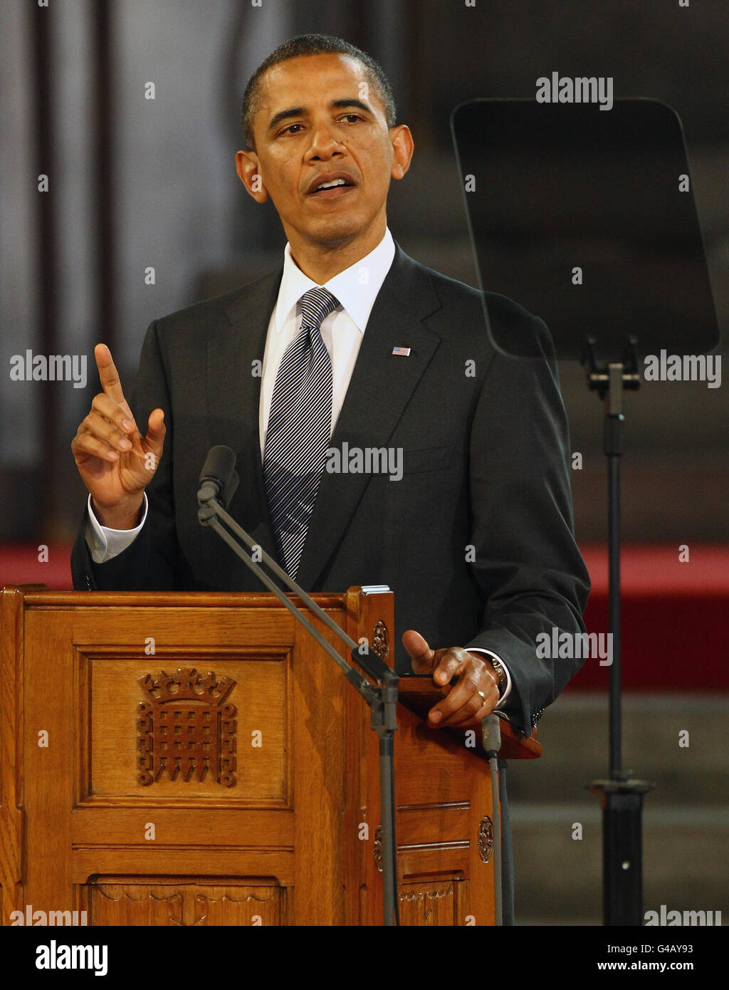 Nelson mandela speech in parliament hi-res stock photography and images ...