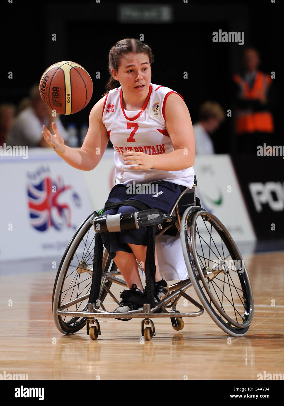 Great Britain's Herlen Freeman during the Women's Wheelchair basketball ...