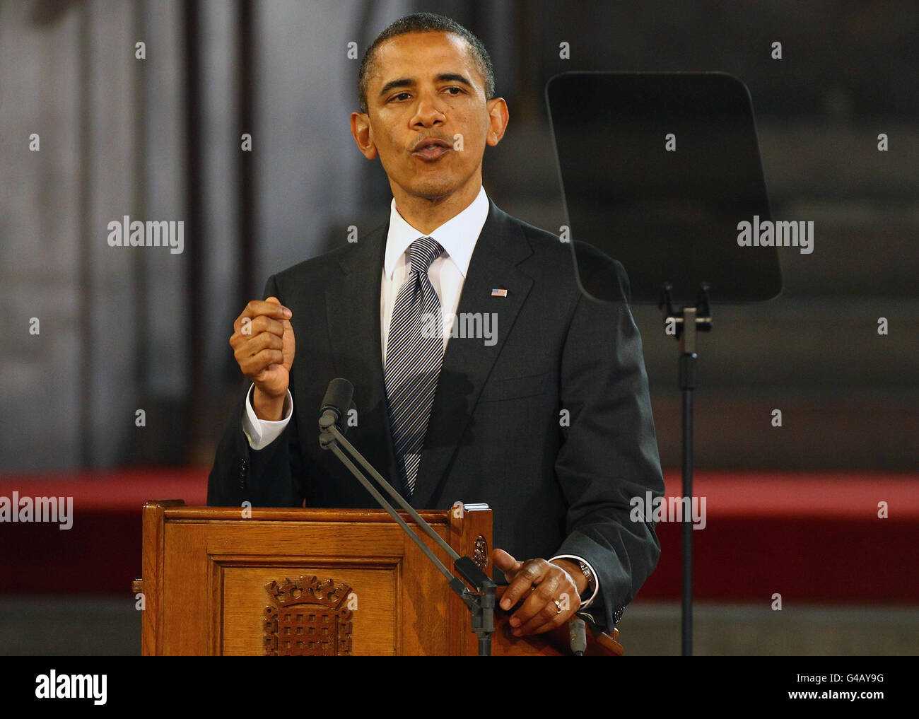Nelson mandela state visit uk hi-res stock photography and images - Alamy
