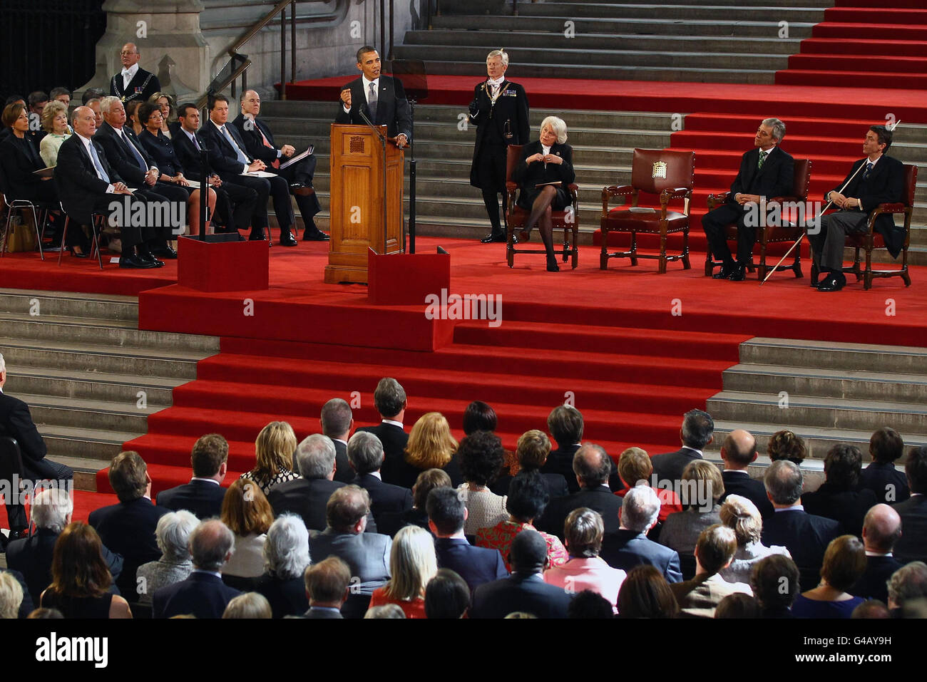 U.S. President Barack Obama Visits The UK - Day Two Stock Photo - Alamy