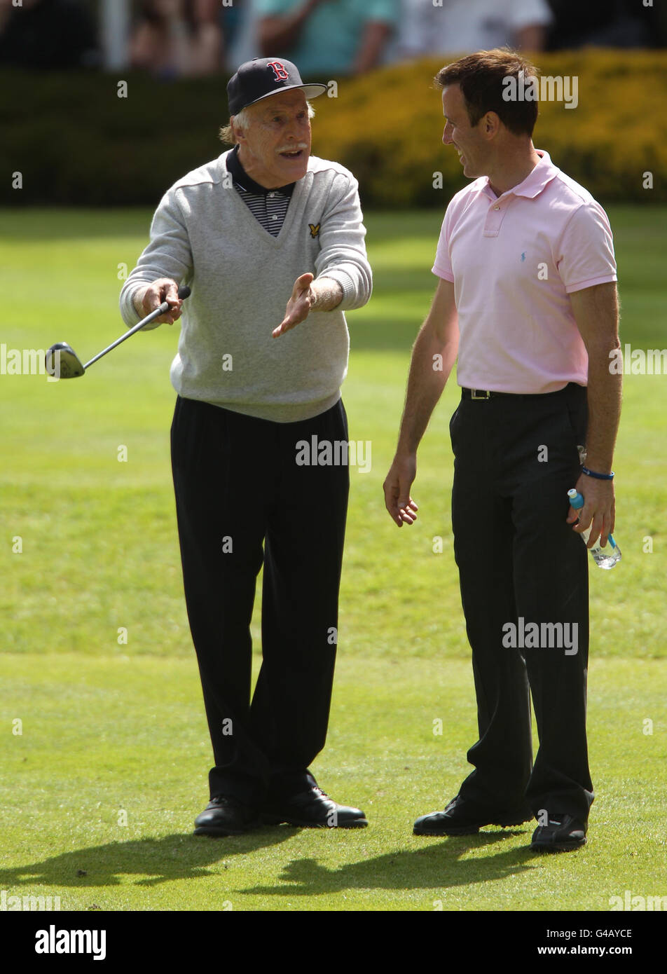 Anton du beke bmw pga pro am wentworth golf club hi-res stock ...
