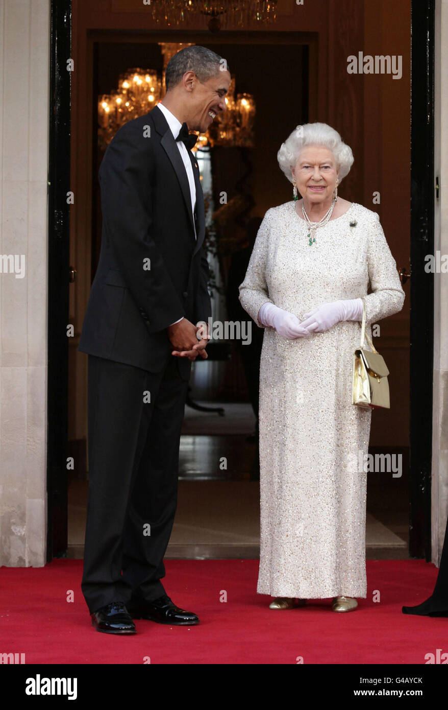 President Obama state visit to UK- Day Two Stock Photo - Alamy