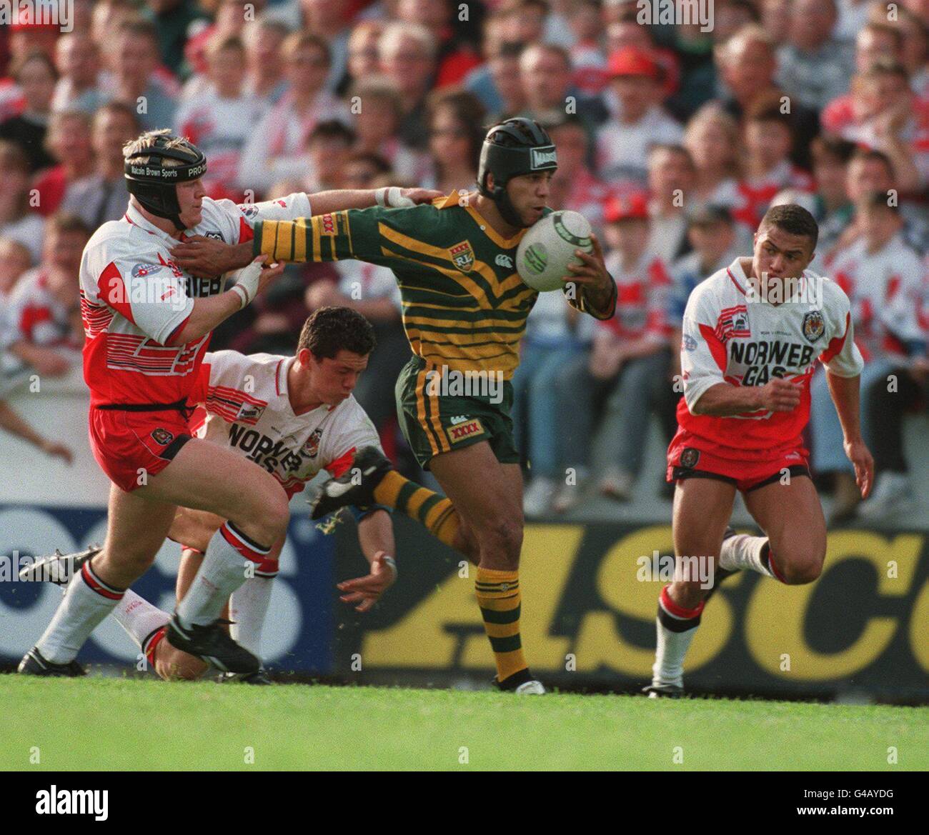 RUGBY LEAGUE. Steve Renouf, Australia Stock Photo - Alamy