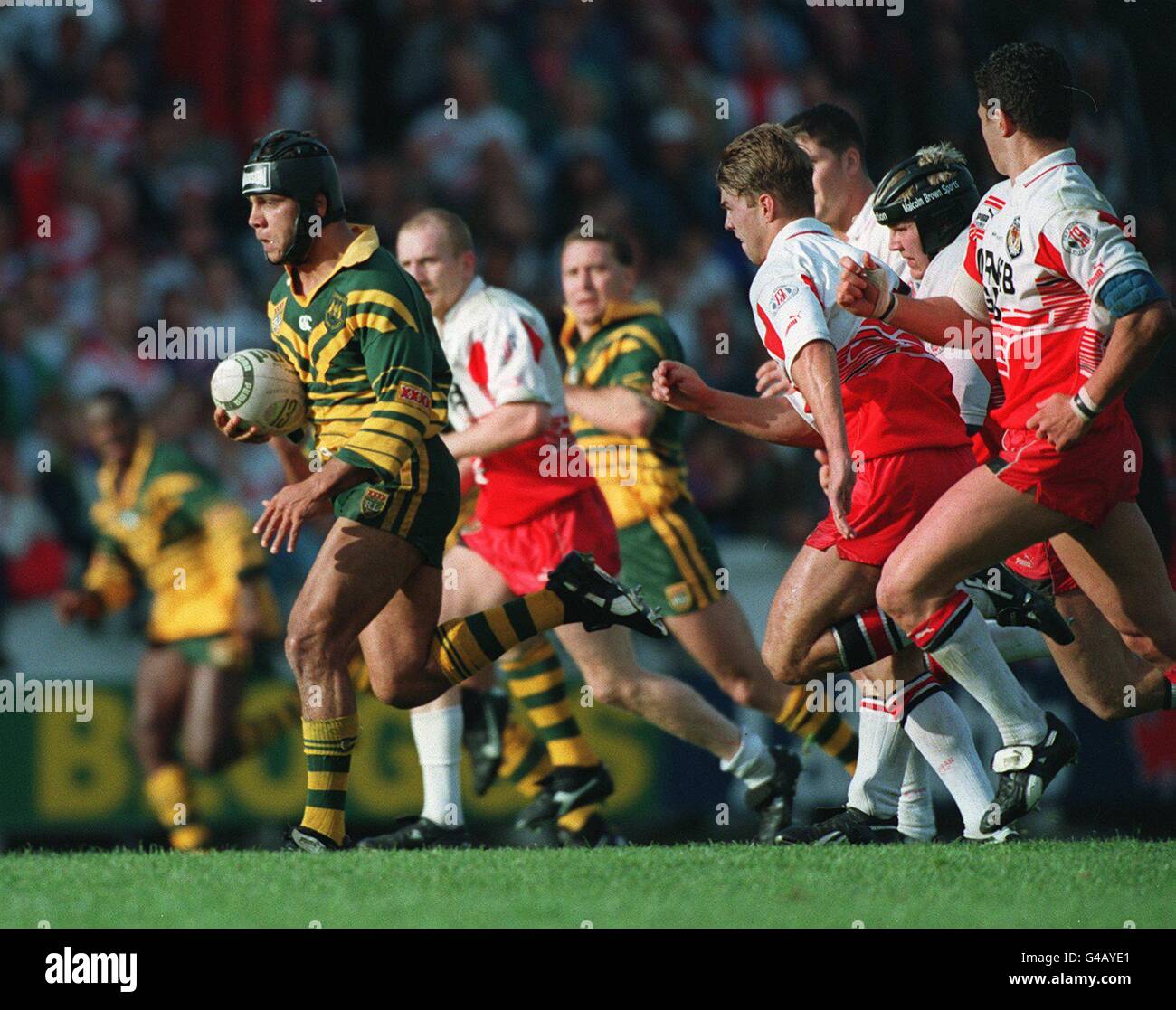RUGBY LEAGUE. Steve Renouf, Australia Stock Photo - Alamy