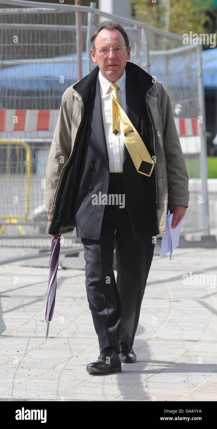 Deputy high court judge James Allen QC outside Bradford Magistrates ...