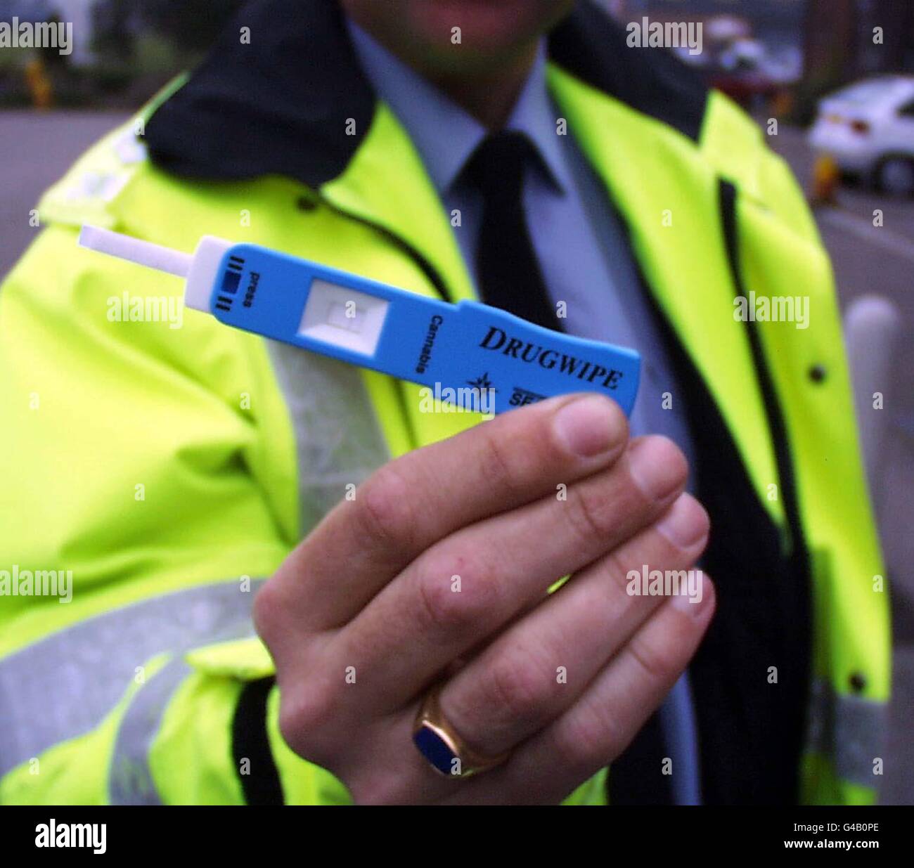 "Drugwipe" a roadside drug screening device that Lancashire Police will ...