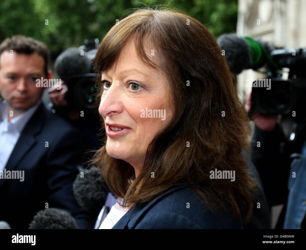 Former children's services boss Sharon Shoesmith, pictured outside the ...