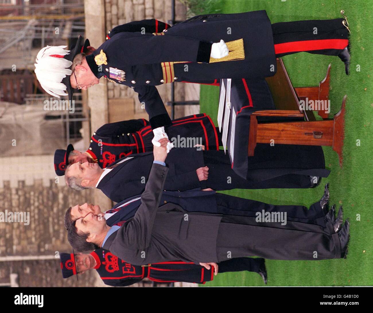 The Resident Governor of the Tower of London Major General Geoffrey ...