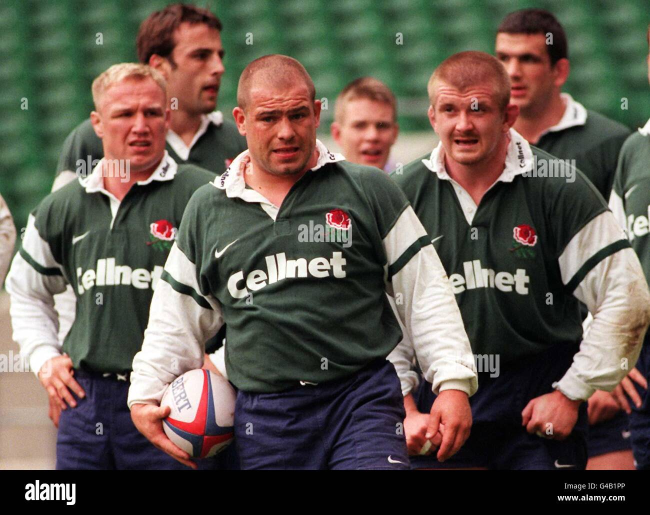 Rugby/ England training Stock Photo - Alamy