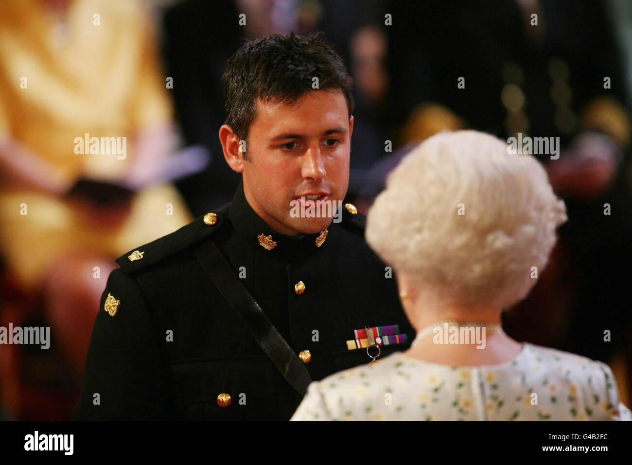 Major Richard Grover, The Mercian Regiment, is made a member of the ...