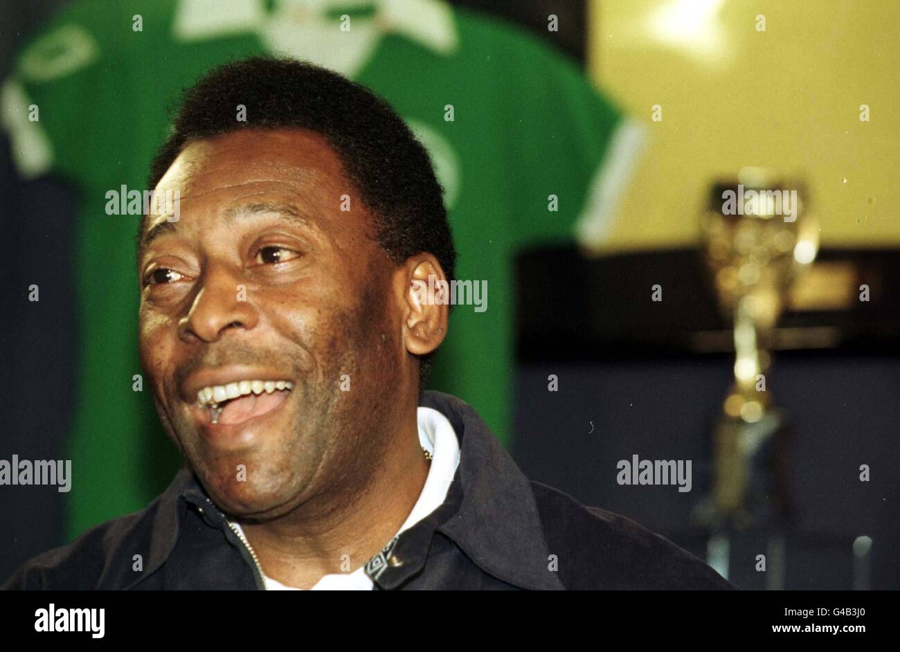 Pele manchester united museum hi-res stock photography and images - Alamy