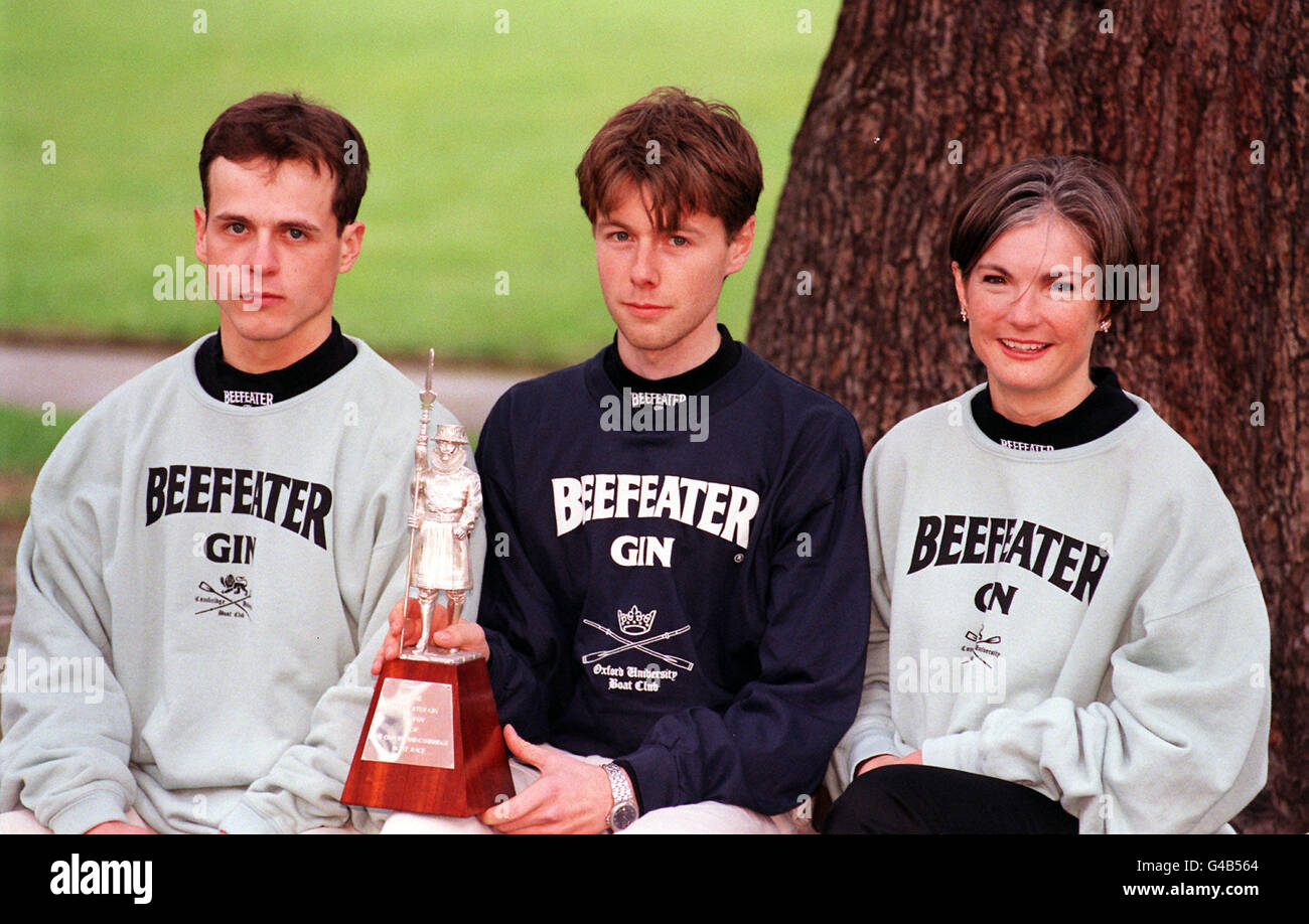 ROWING Cox trio Stock Photo - Alamy