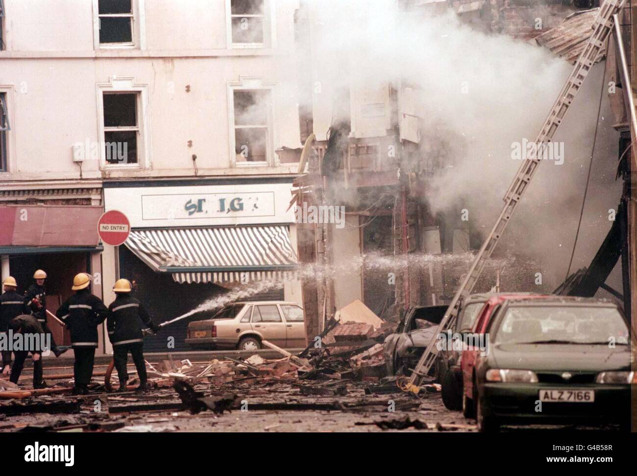 ULSTER Portadown Bomb 5 Stock Photo - Alamy