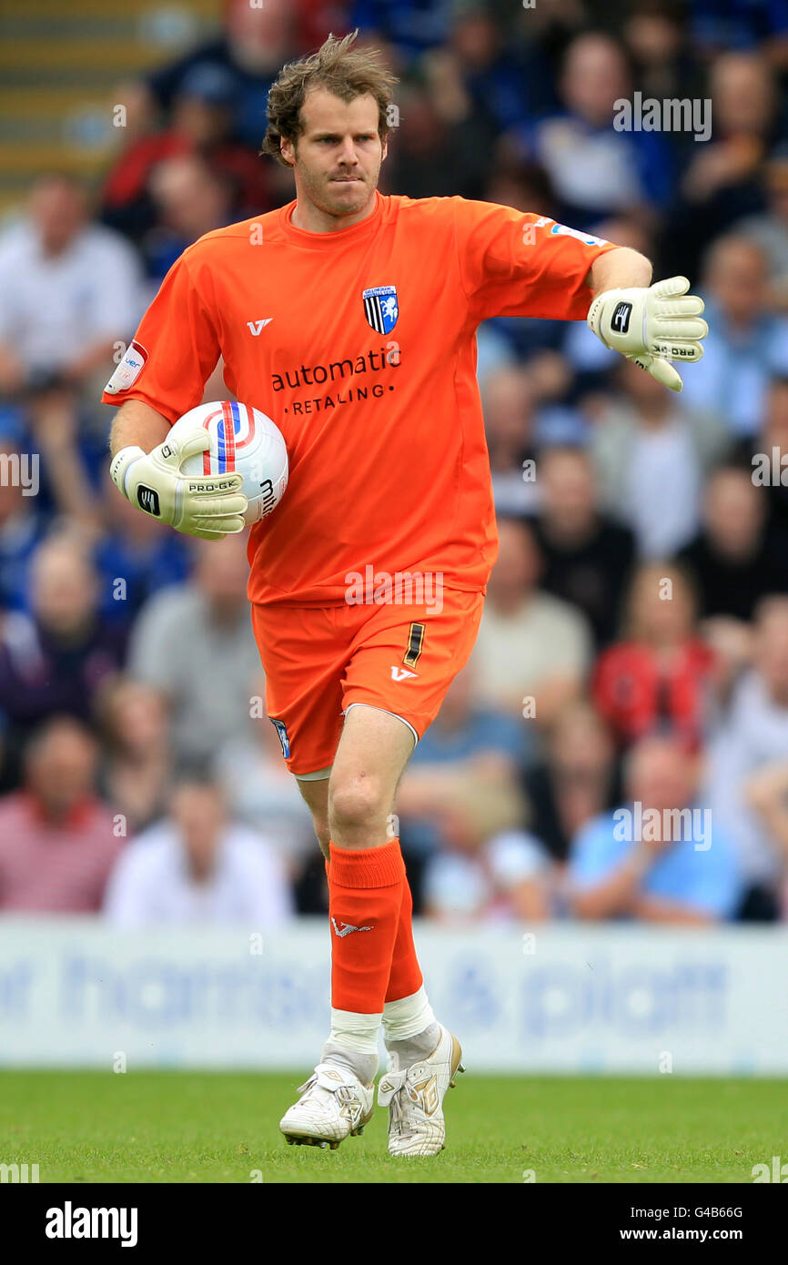 Gillingham Goalkeeper Alan Julian High Resolution Stock Photography and ...