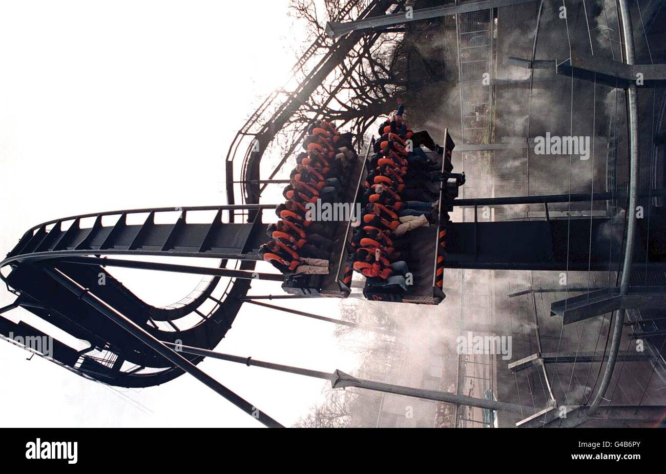 Oblivion alton towers hi-res stock photography and images - Alamy