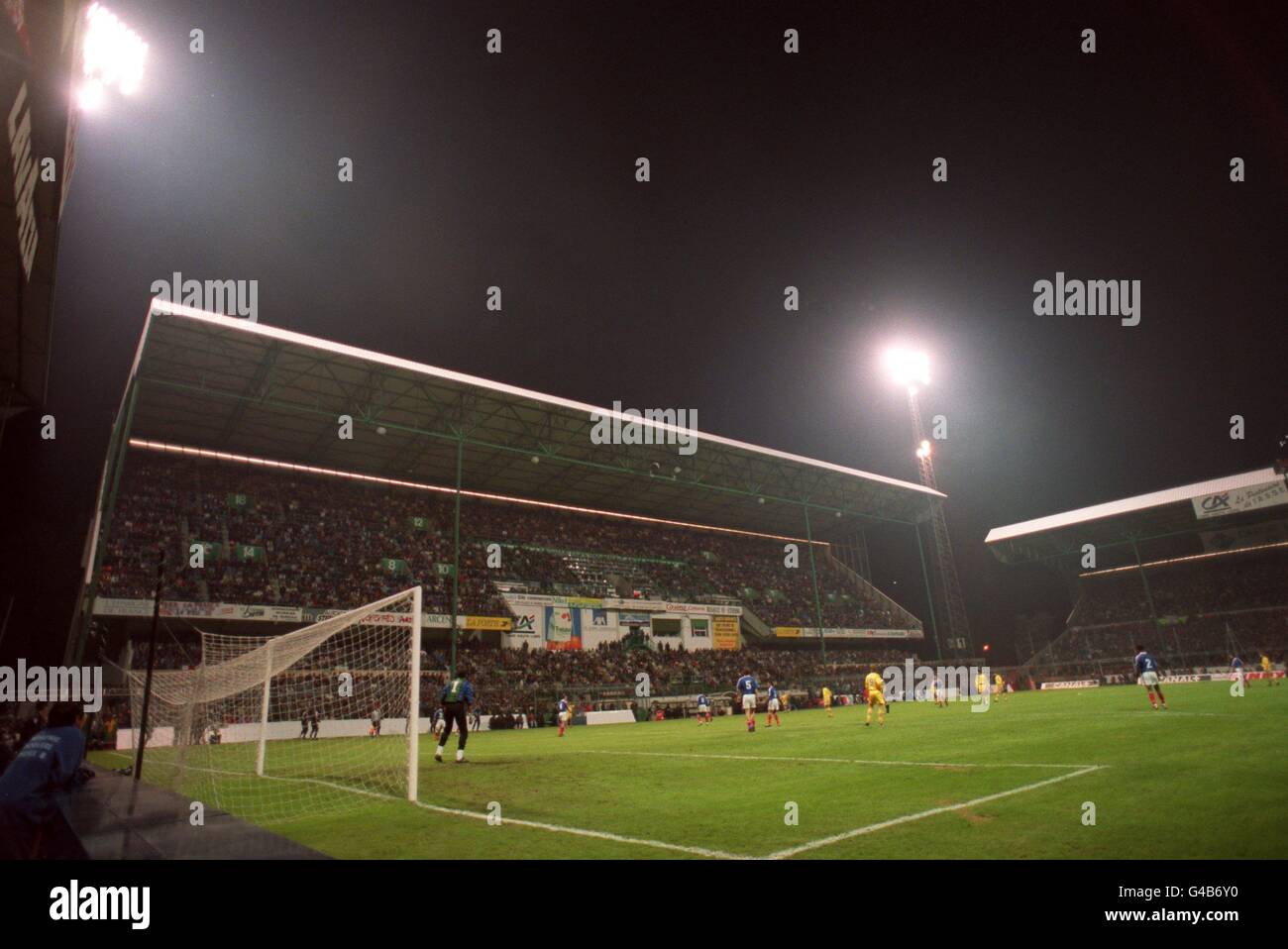 FRENCH SOCCER GROUNDS Stock Photo - Alamy