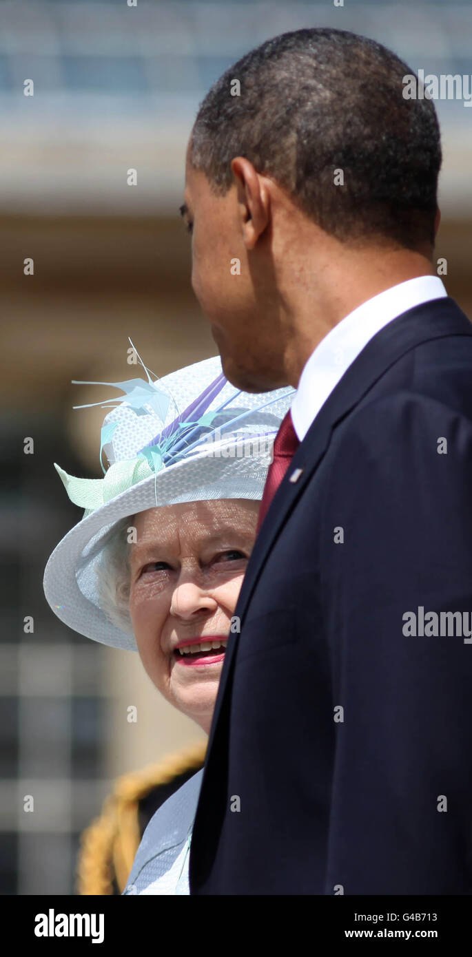In garden buckingham palace part obamas state visit uk ireland hi-res ...
