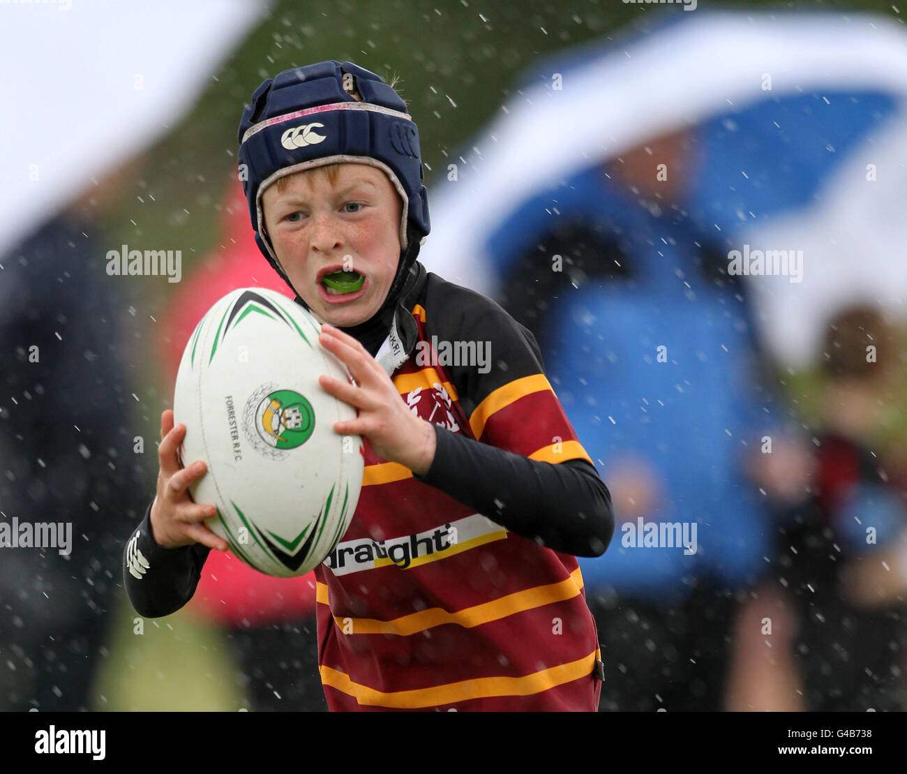 Rugby Union - Forrester Mini Tournament - Craigmount HS Stock Photo - Alamy