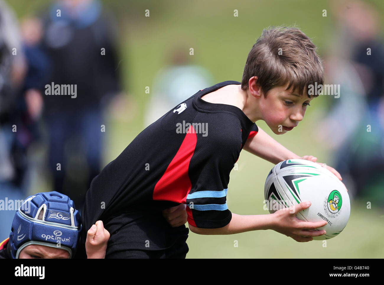 Rugby Union - Forrester Mini Tournament - Craigmount HS Stock Photo - Alamy