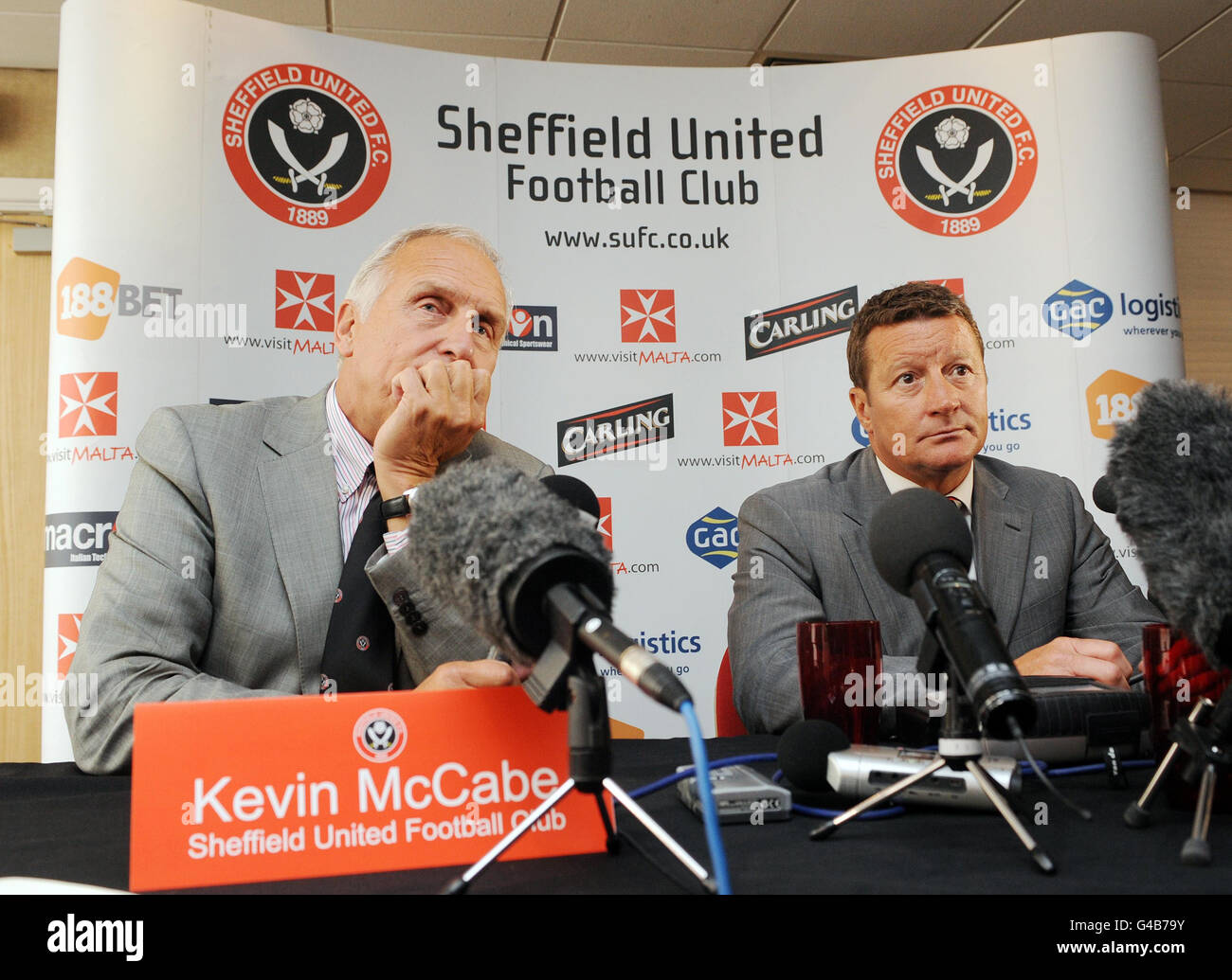 Sheffield united chairman kevin during press conference at bramall lane ...