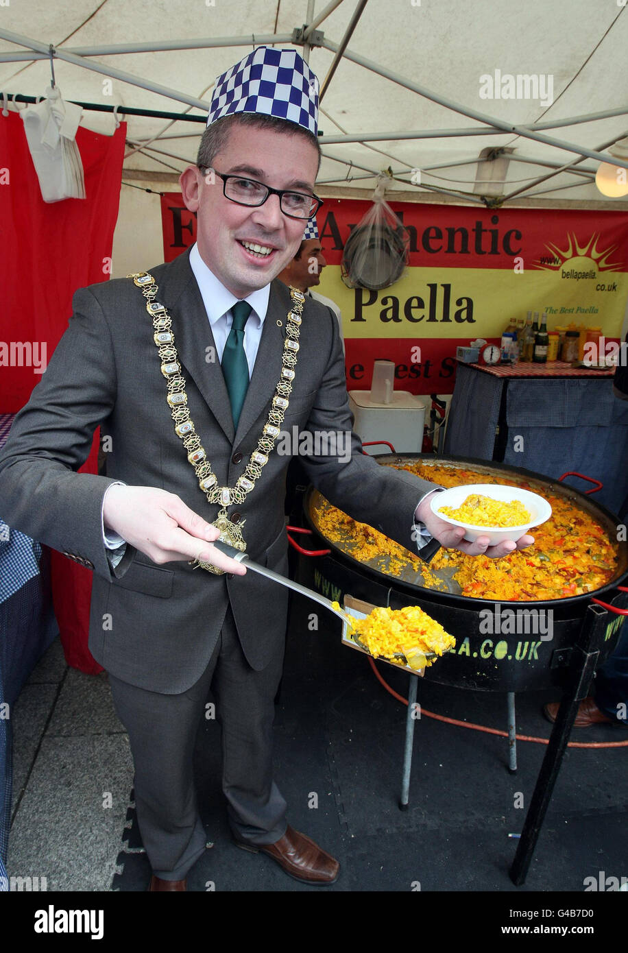Belfast's new Lord Mayor Stock Photo - Alamy