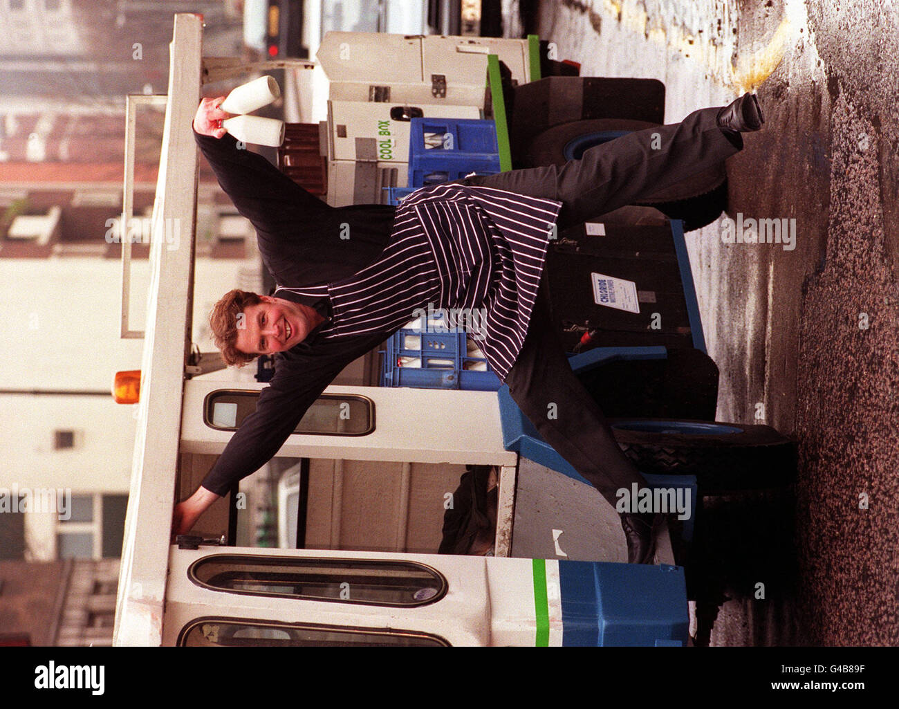 Irish milkman, Bryan Smyth, who has been plucked from the obscurity of ...
