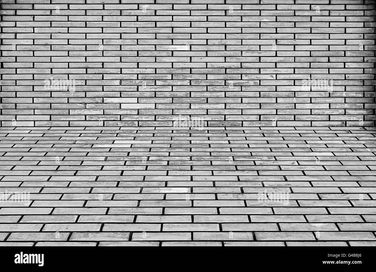 Part old brick wall hi-res stock photography and images - Alamy