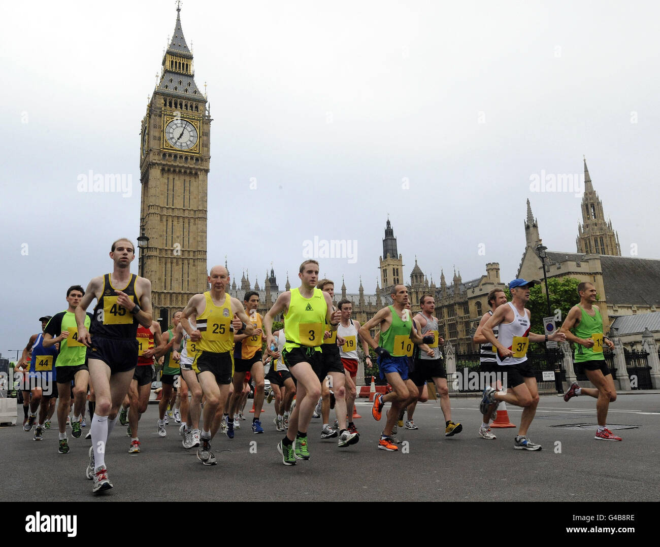 Athletics - LOCOG Test Programme - Marathon - London Stock Photo - Alamy