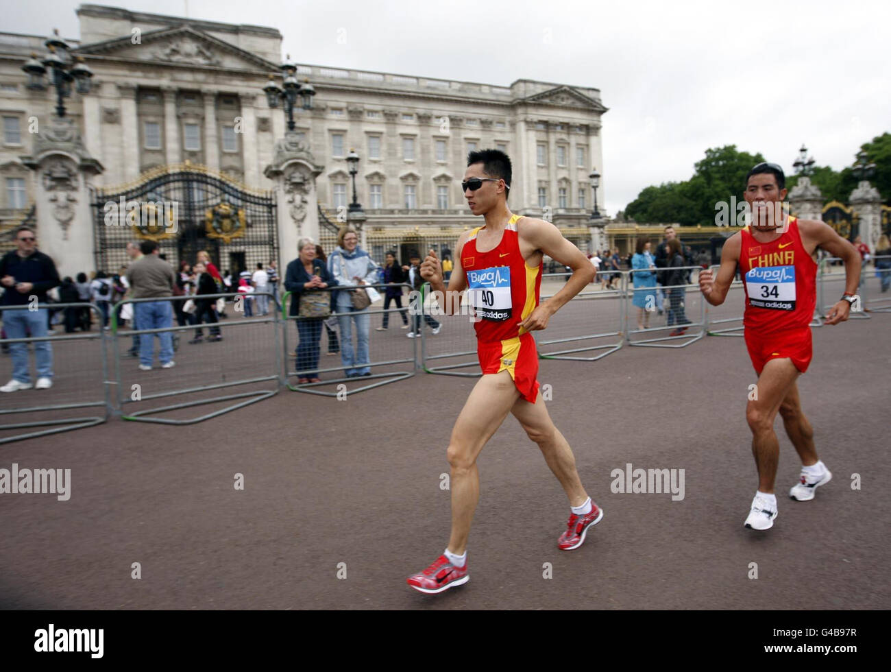 Athletics - LOCOG Test Programme - Race Walk - London Stock Photo - Alamy