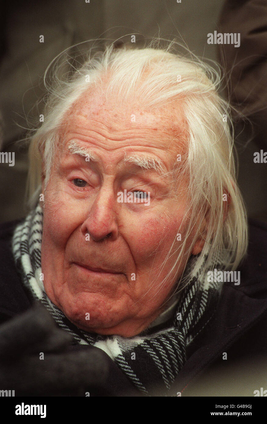 PA NEWS PHOTO 1/3/98 REV. LORD SOPER CONTINUES HIS 56-YEAR TRADITION OF ...