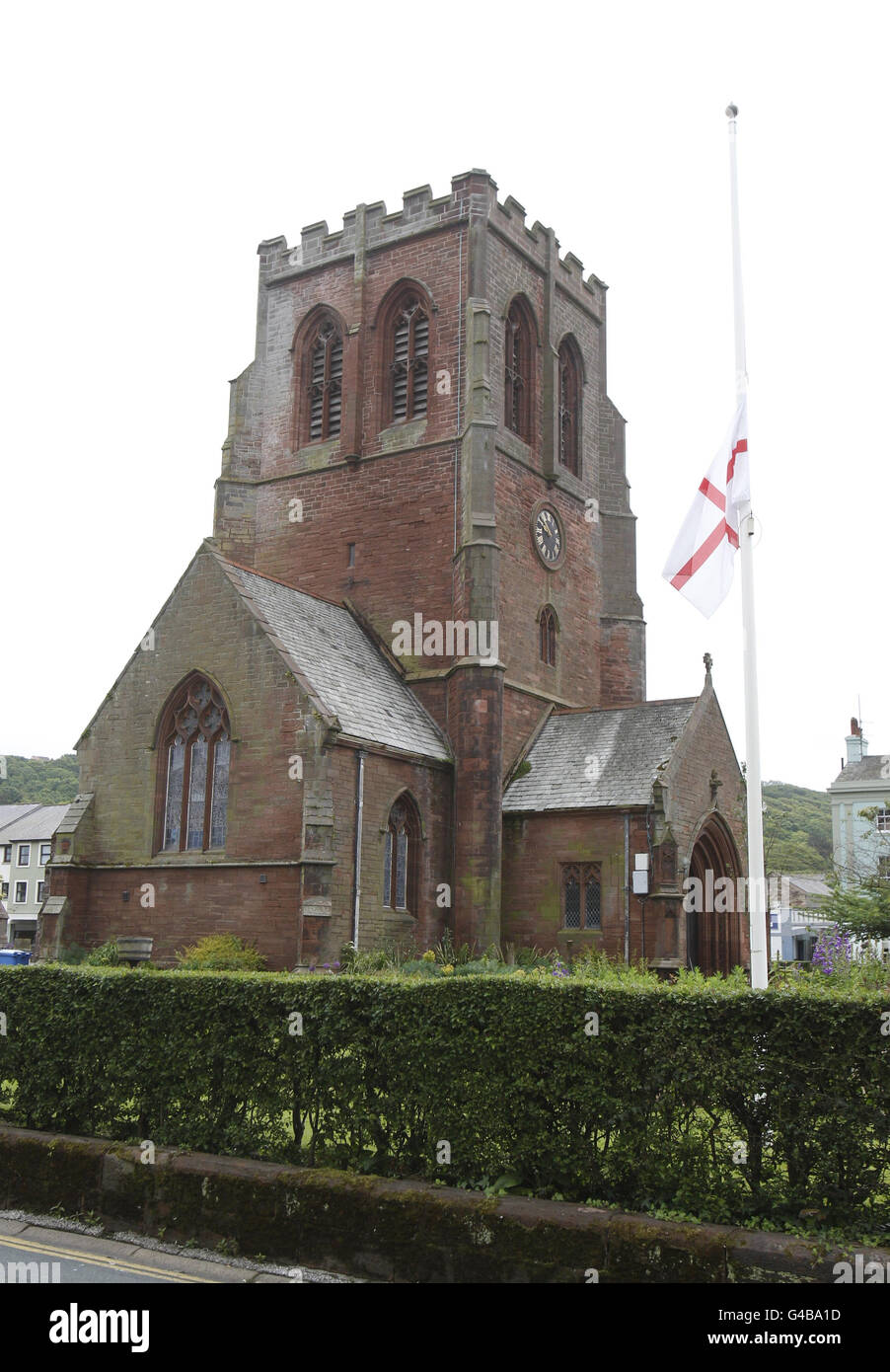 Flags at half-mast at St Nicholas Tower Chapel and Gardens in ...