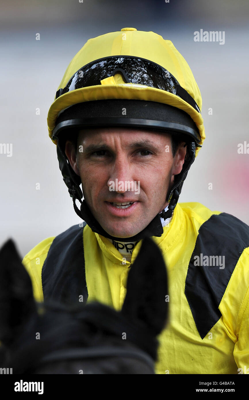 Jockey Neil Callan on Toolain prior to the Betfred Silver Bowl Handicap ...